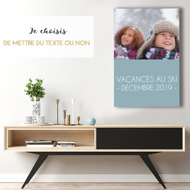 Je personnalise au format 60x80, à partir de